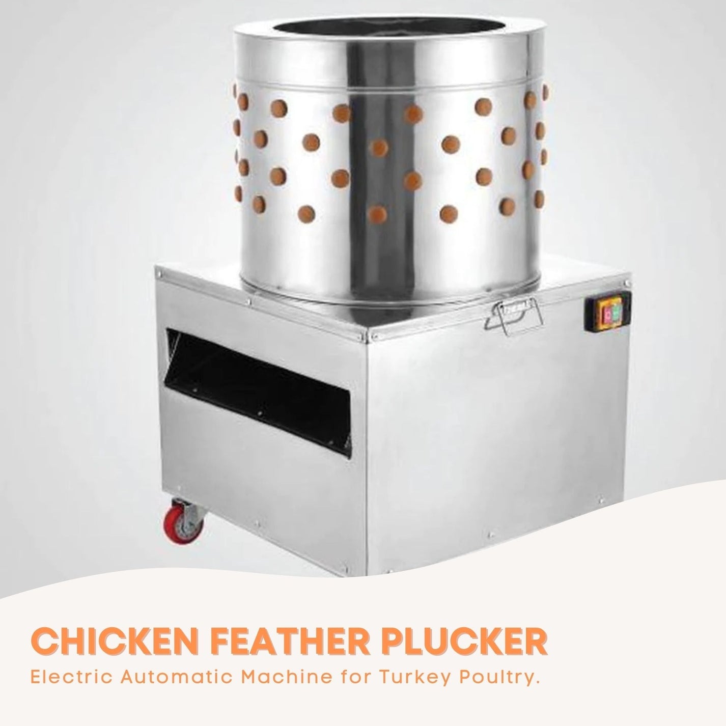 Free Shipping 50cm Chicken Feather Plucker Machine Electric Automatic ...